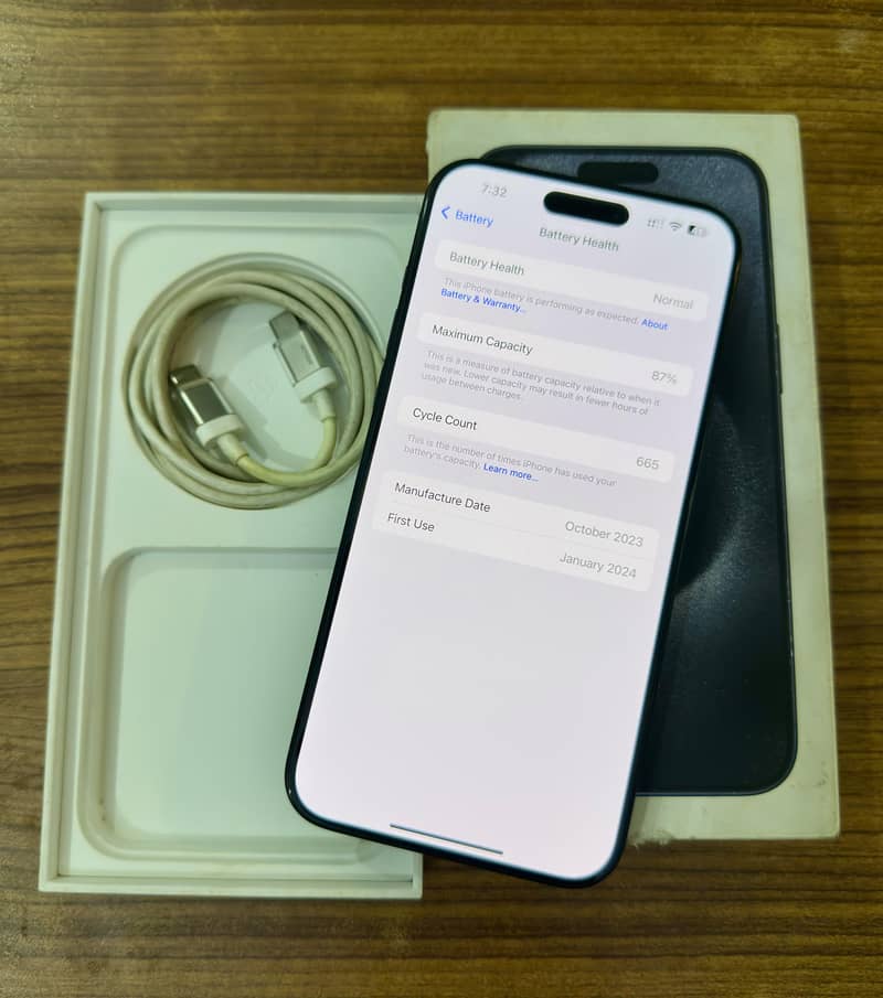 iPhone 15 Pro Max 256gb HK Complete Box - Mobile Phones - 1108505972