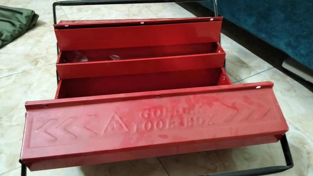 5 Tray Metal Toolbox - Tools & Gadgets - 1108508638