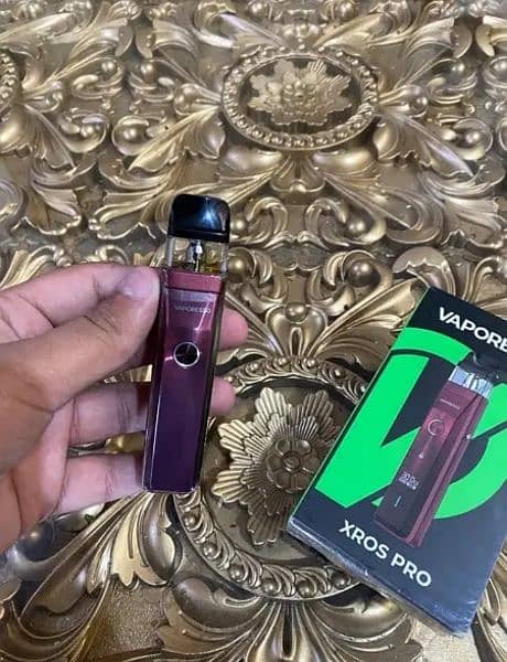 Vaporesso Xros Pro Pod Vape Purple 10/10 2 coils 2 days used Full Box ...
