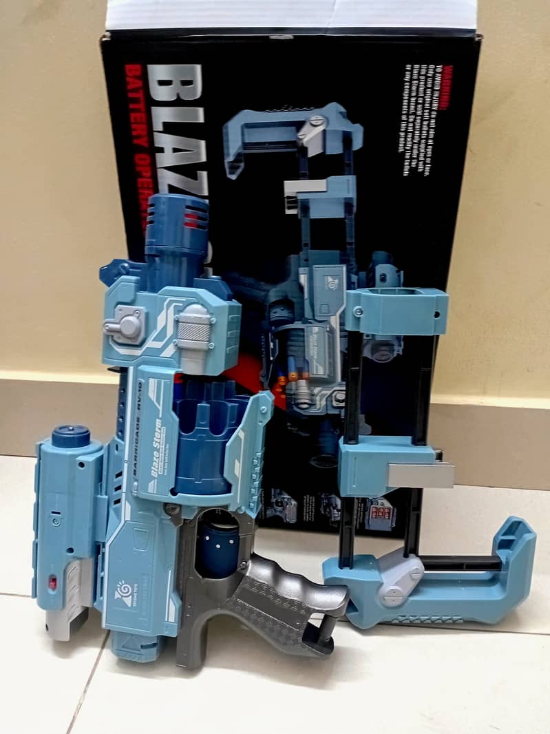 Blaze storm battery operated soft bullet toy gun - Toys - 1108567684