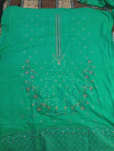 supreme light green shal print and shirt - Eastern - 1108590705