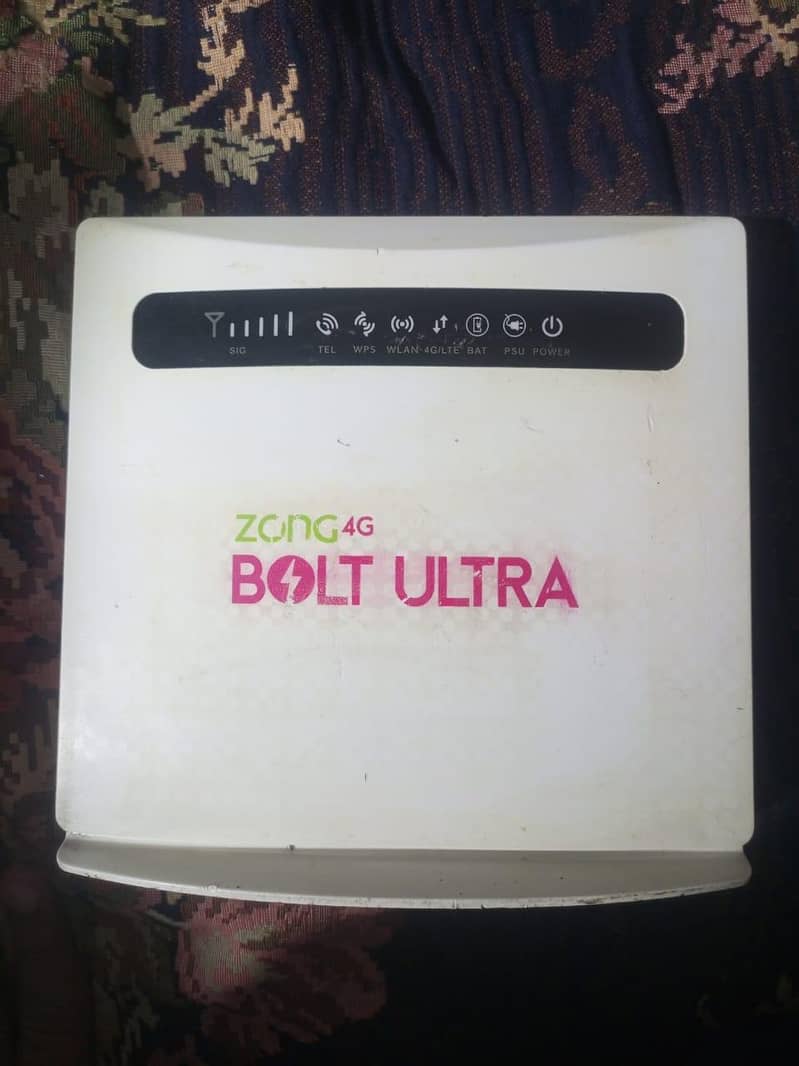 Zong Bolt Ultra 4g Router - Networking - 1104369818