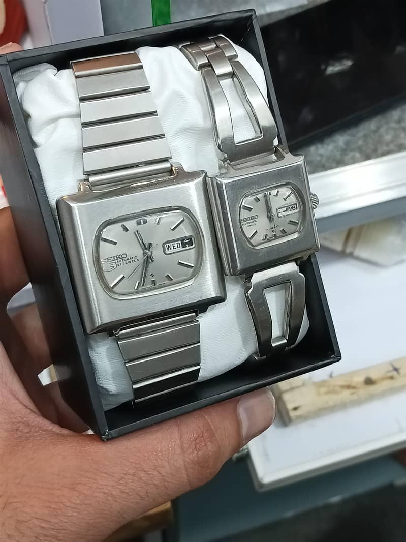 COUPLE WATCH SEIKO AUTOMATIC - Watches - 1105467576