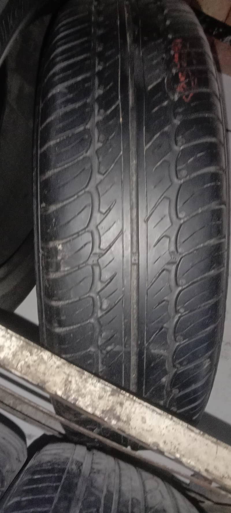 1 tyer with rim size 15 toyota Corolla thora sa use hai A one cond ...