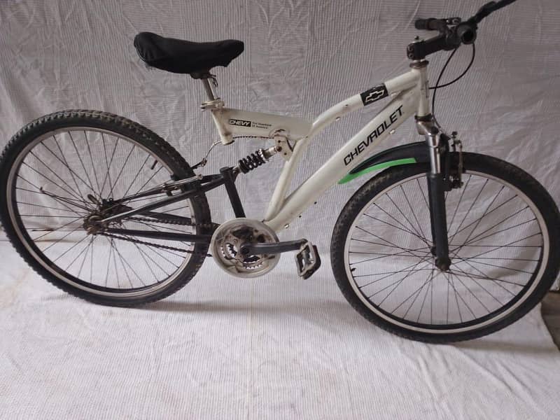 Bicycle Chevrolet MTB 26'' Full Suspension -- Aluminum Rims - Mountain ...