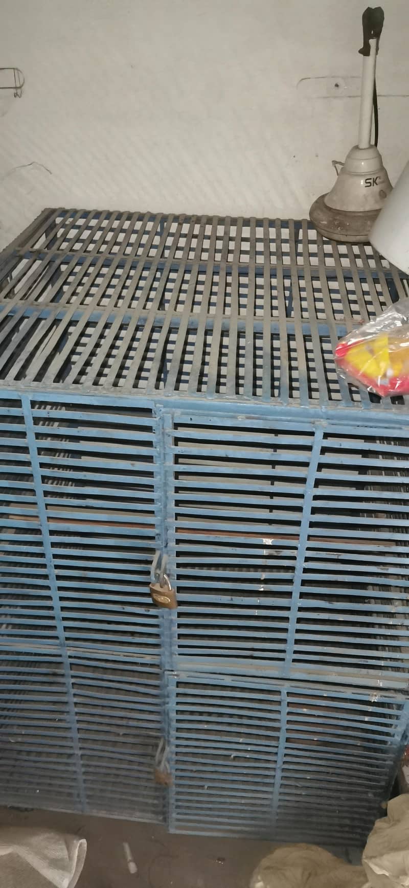 Double Portion Iron Parrot Cage 3.3. 4 ft strong & full fresh - Hen ...