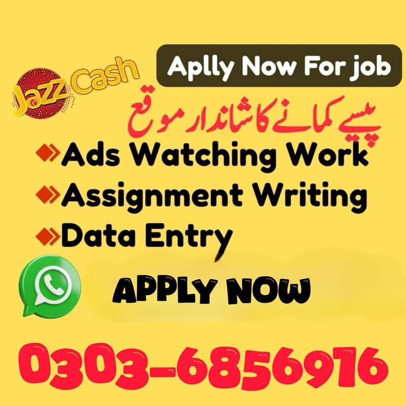 Typing job / Data Entry Job / Assignment Job / Online Job / Part Time ...