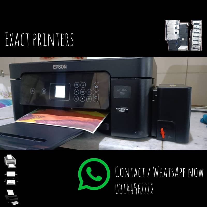 Epson EcoTank Printers | All Models | A3 & A4 Sizes - Printers ...