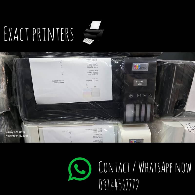 Epson EcoTank Printers | All Models | A3 & A4 Sizes - Printers ...