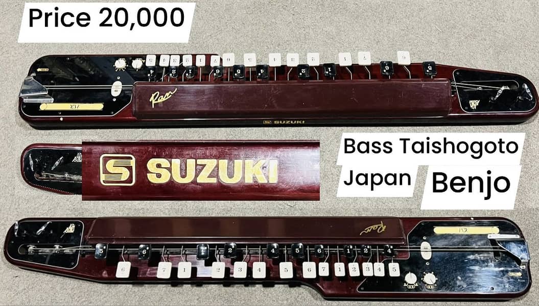 Benjo Banjo With Case / Piano / Keyboard / Vilon / Guitar / Amp ...