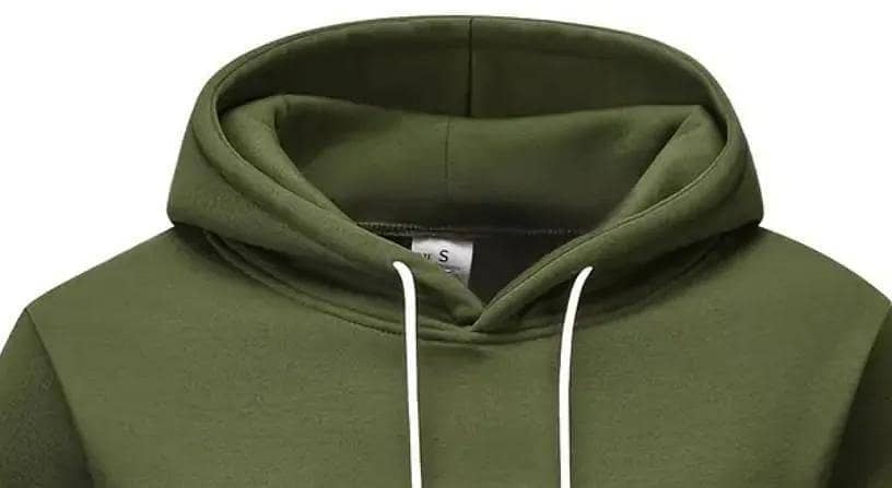 Fleece plain hoddy - Western - 1108689745