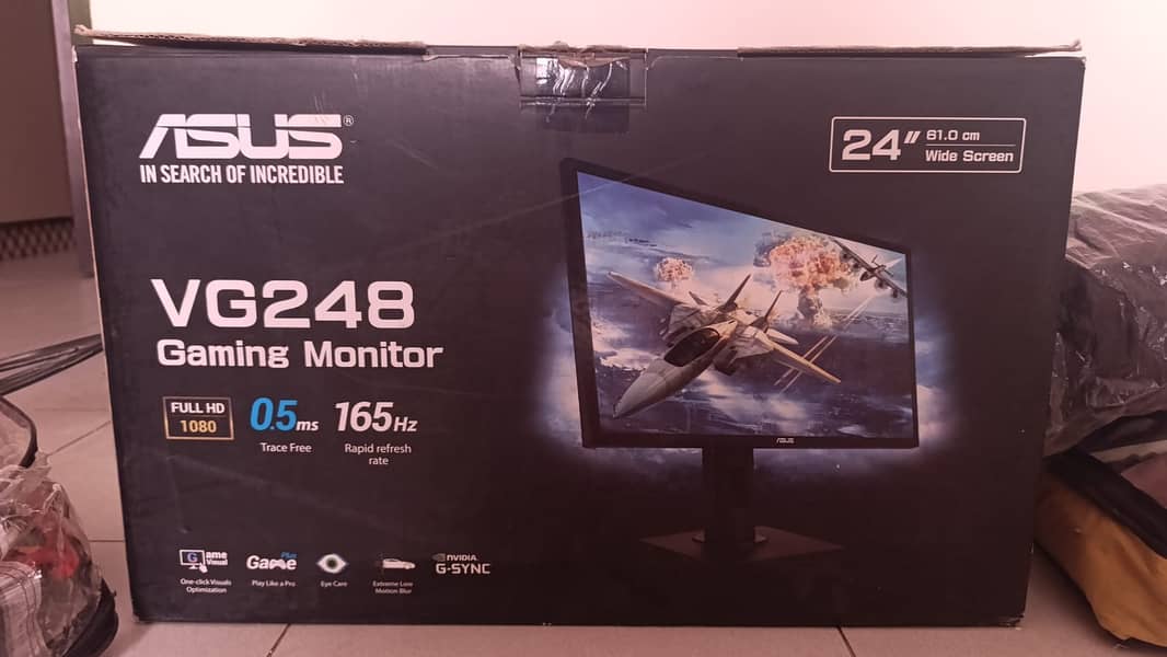 Asus 24” VG248 165hz 1080p Gaming Monitor - Computer Components ...