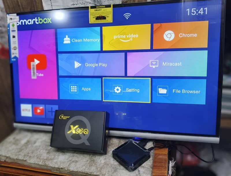 X96Q Tv box 8gb ram 128gb rom 4k ultra HD All World free channels _COD ...