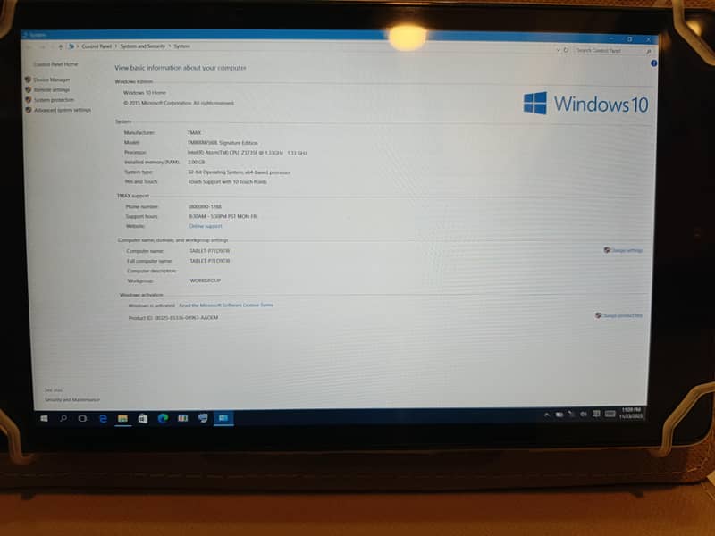 NuVision Windows 10 Tablet (8 Inch) - 2GB/32GB - Mini Laptop/PC ...