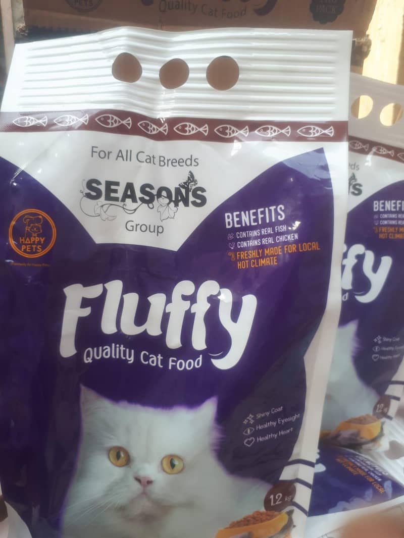 Fluffy Cat Food and Pawfect Cat food - Cat Food - 1108832768