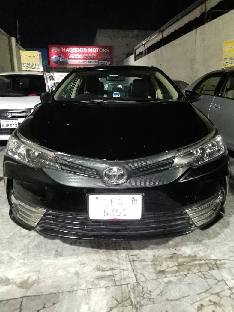 Toyota Corolla XLI 2018 Bank Leased - Cars on Installments - 1108845705