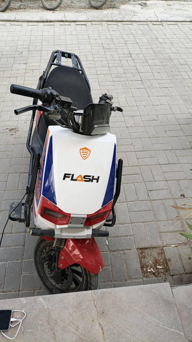crown flash scoty ev bike for sale only 2 month use - Electric - 1108828028