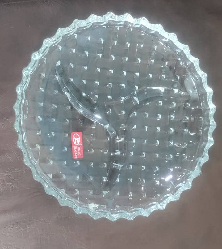 FaQiang Glass Round Serving Dish - Other Household Items - 1108874939