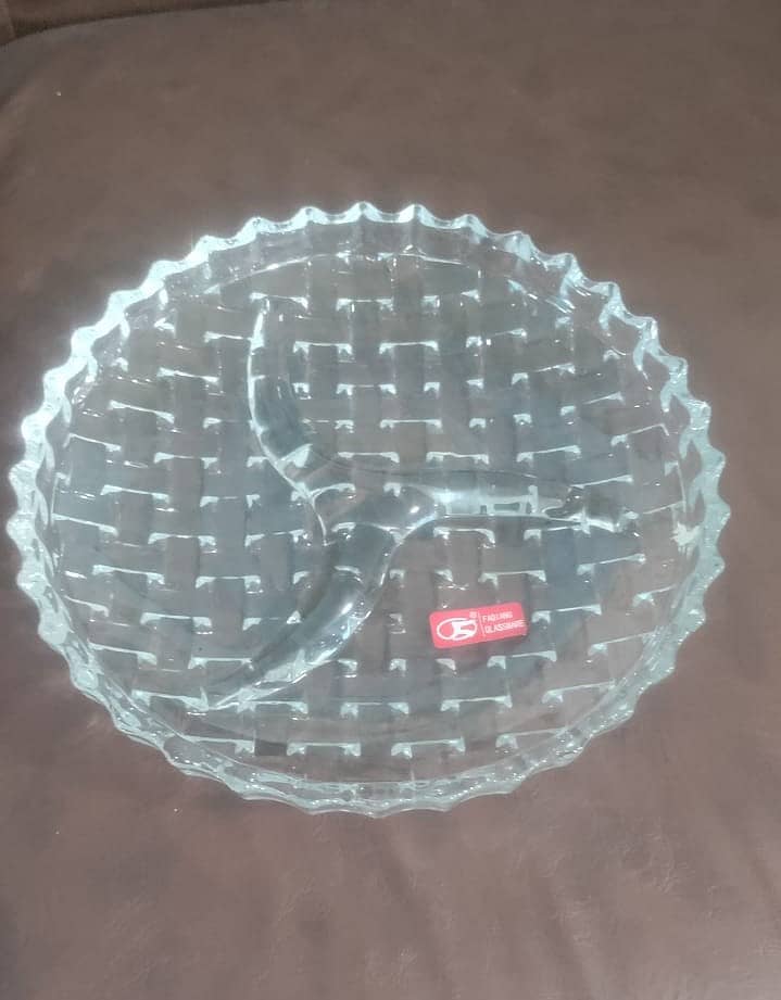 FaQiang Glass Round Serving Dish - Other Household Items - 1108874939