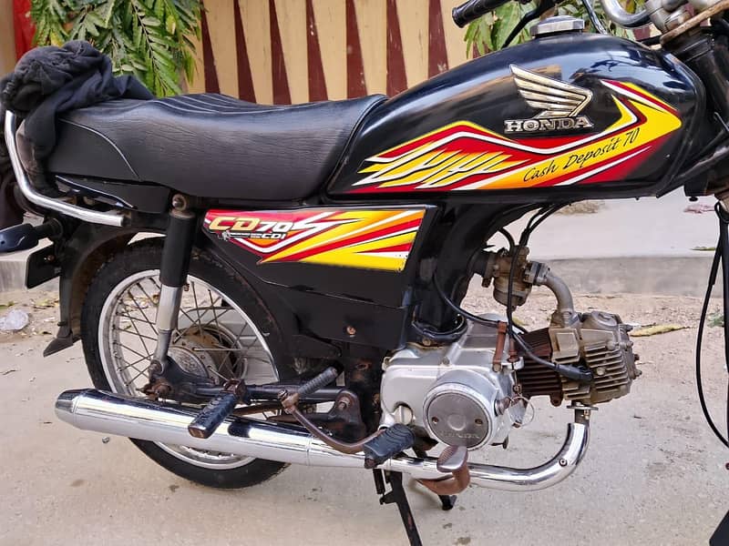 Honda Cd 70 2019 Model Drive Like A New Bike - Standard - 1108888305