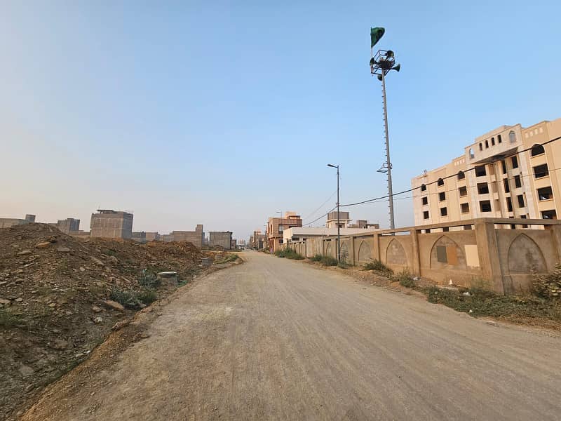 80 SQUARE YARDS PLOT MAIN 50 FEET ROAD GOLD BLOCK NORTH TOWN RESIDENCY ...