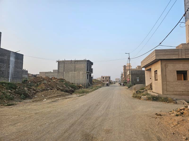 80 SQUARE YARDS PLOT MAIN 50 FEET ROAD GOLD BLOCK NORTH TOWN RESIDENCY ...