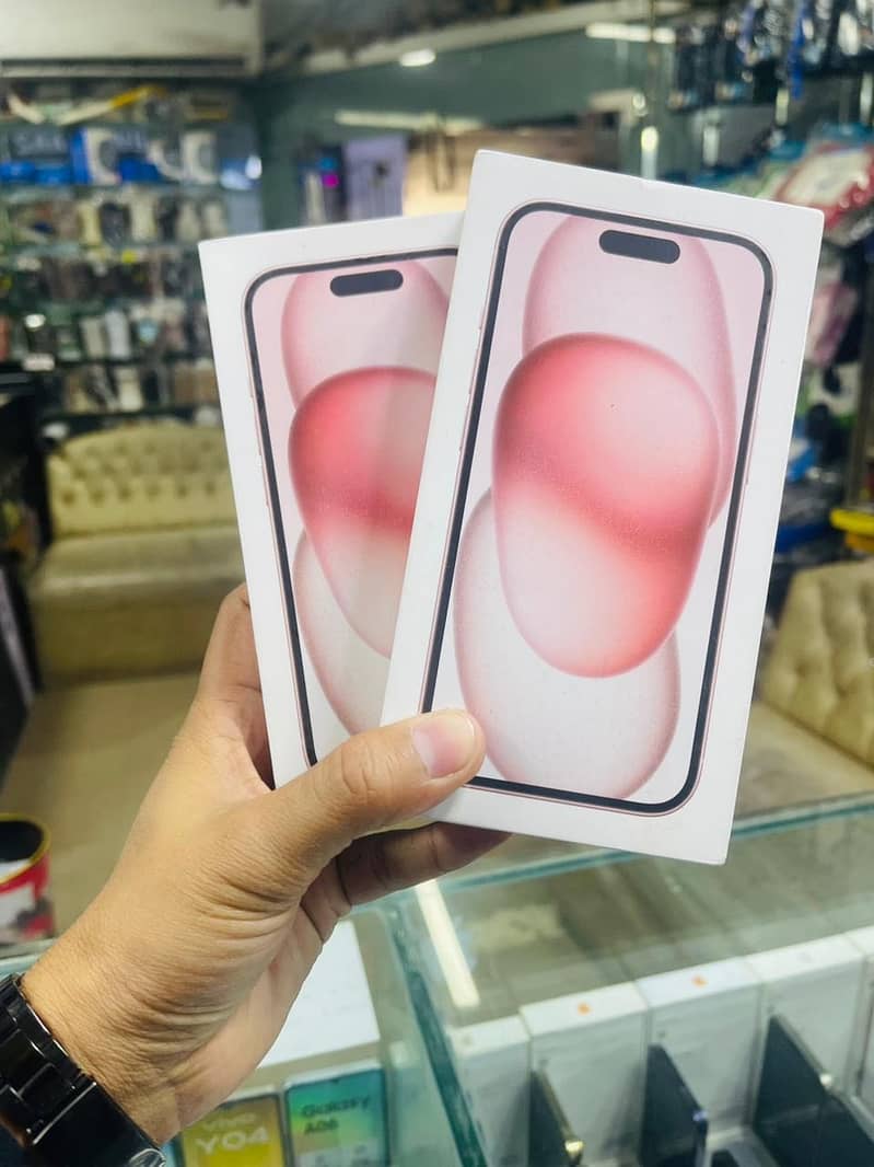 iphone 15 Box pack Stock Available - Mobile Phones - 1108918556