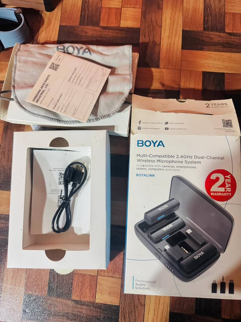 boya link 1 Mic like New - Professional Microphones - 1108926595