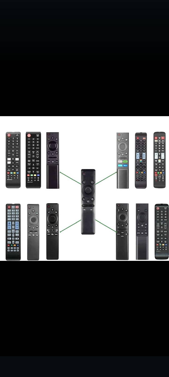 All brands original AC LCD LED smart tv remote control available - TV ...
