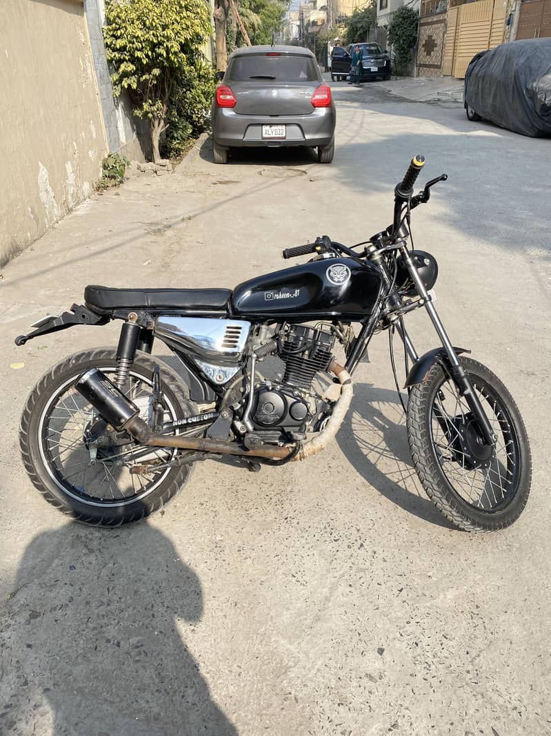 HONDA || CG 125 || MODIFY TO BULLET || Model 2015 - Standard - 1108947244