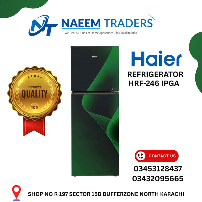 Haier Refrigerator | Frigh | Freezer | Single Door & Double Door ...