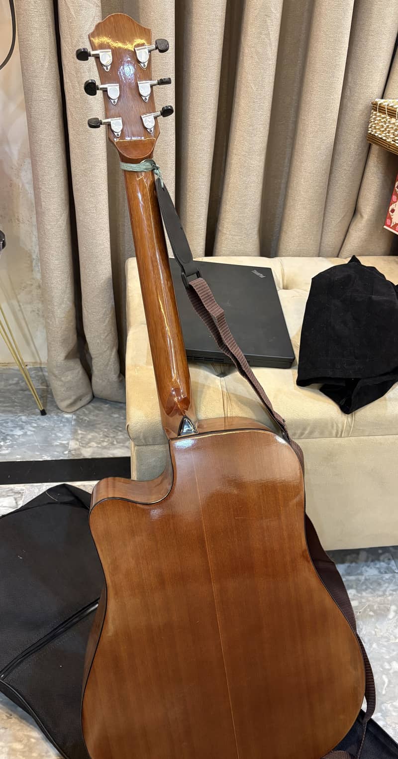 Acoustic guitar 41 inches (rivertone 17C) - Musical Instruments ...