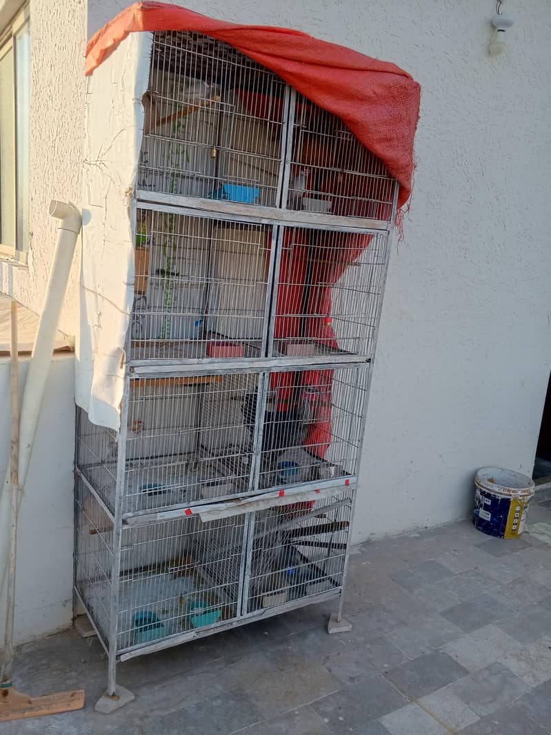 8 Portion Cage Good Condition - Cages, Crates & Doors - 1109025159