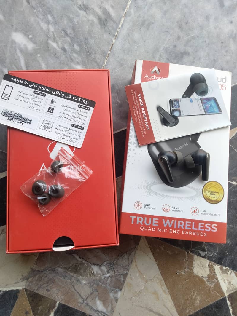 Audionic 595 only airbud case nhi ha - Earphones - 1109034503