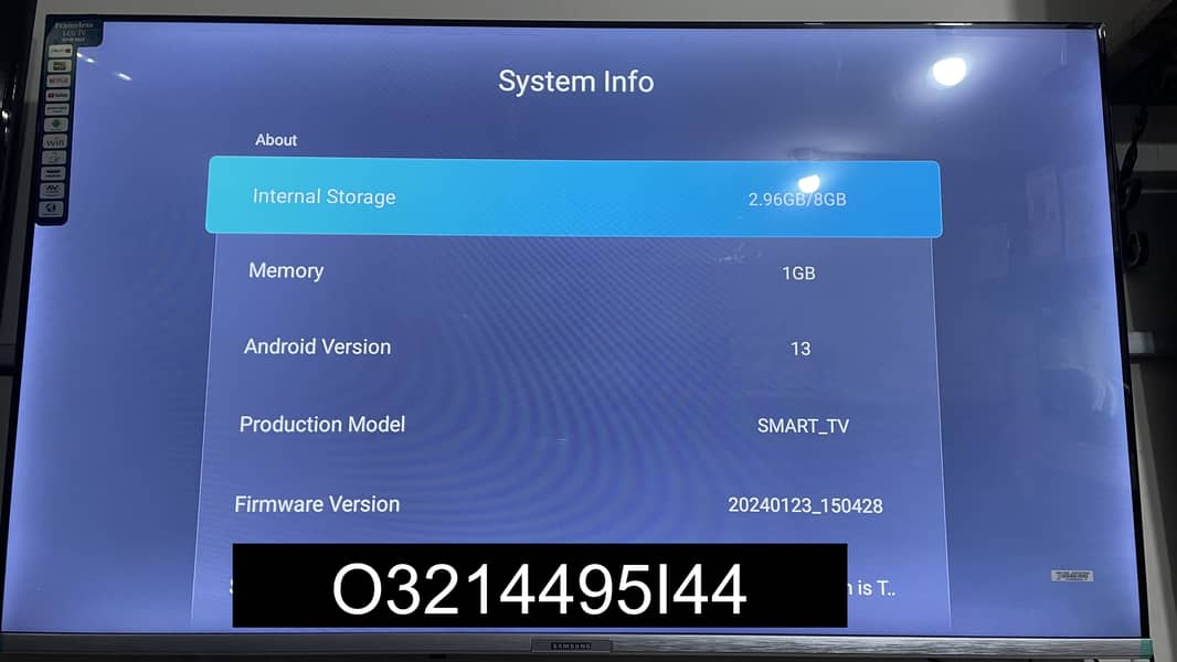 43" Smart led 44 inch led 42 inch Smart tv 43" Q led tv Google Tv Voi ...