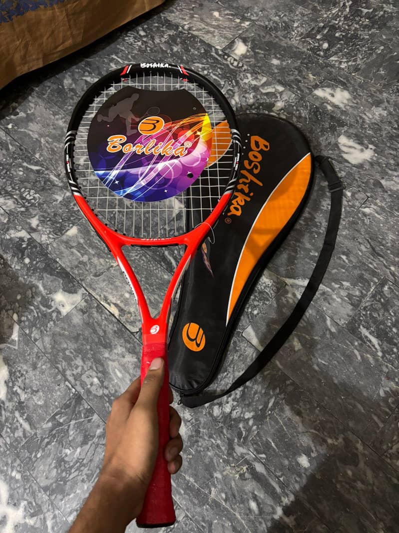 Brand New Boshika Tennis Racket - Sports Equipment - 1109143048