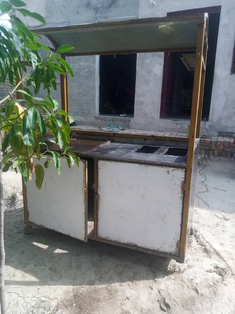 Complete Fast Food Stall – Shawarma | Burger | Fries Equipment+ Setup ...