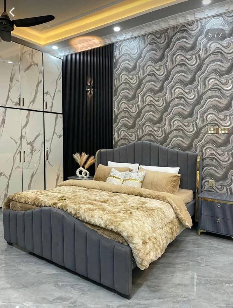 brand new double bed,/bed set/single bed/Turkish bed set/wooden bed ...