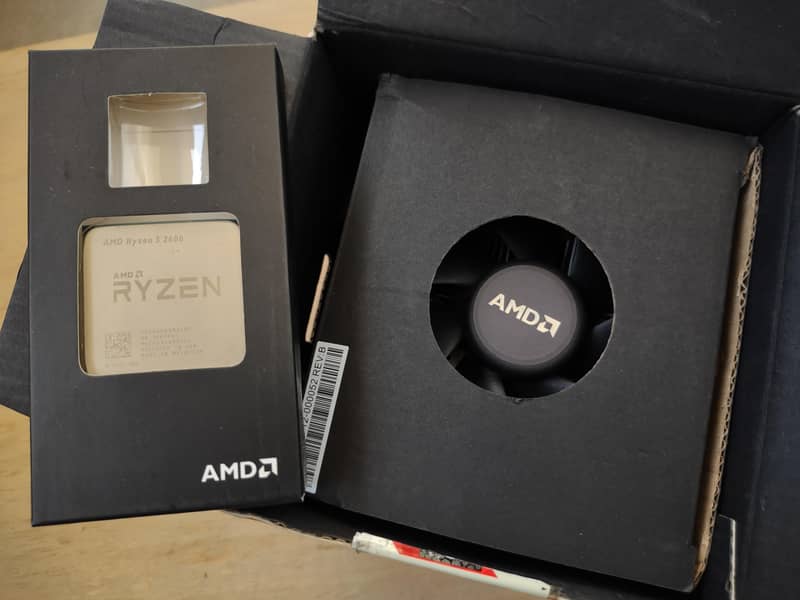 Ryzen 5 2600, 8gb ram, 550w psu, casing - Computer Components - 1109203093