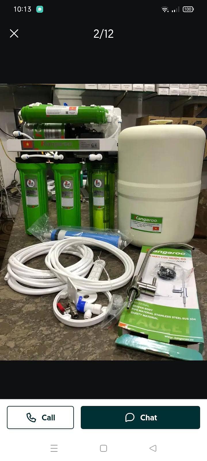 Relax , Kangaroo RO Reverse Osmosis Water Filter System 6 Stage ...