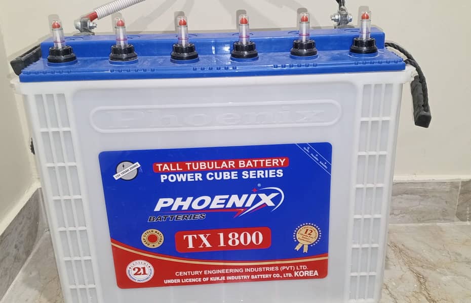 Tall Tabular Battery 12v 185Ah (No Warranty) - Batteries - 1109271600