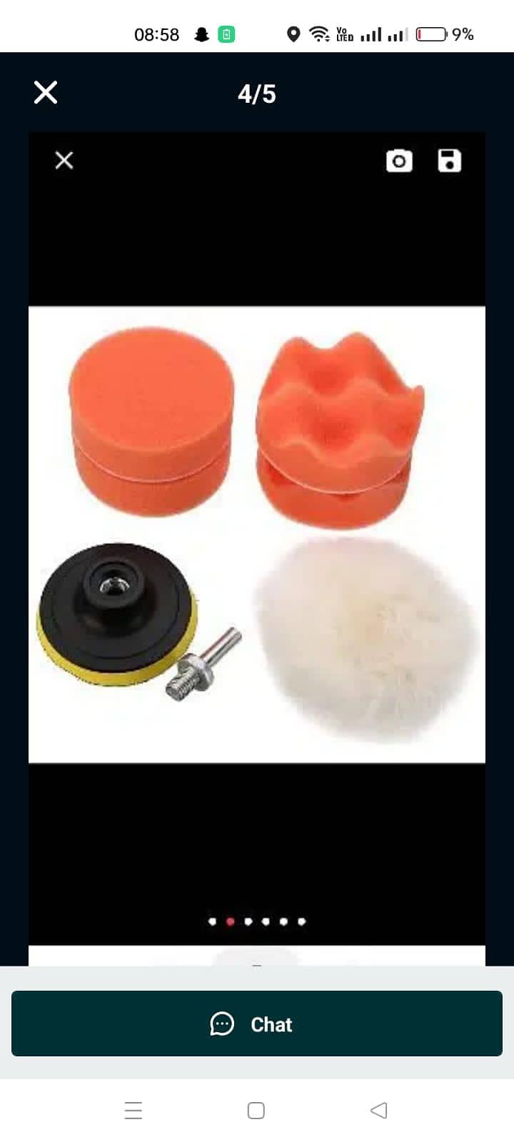 Car Cleaning Washing Cleaner Sponge buff Brush For Auto Car - Pads ...