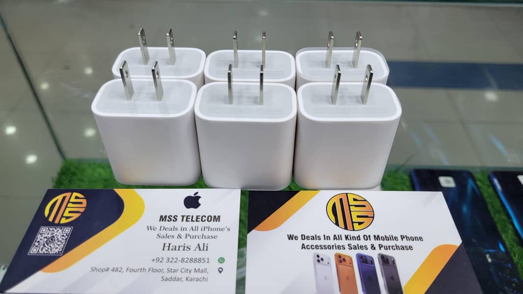 Original Apple 20W Charger | 3-Pin & 2-Pin Available | Fast Charging ...