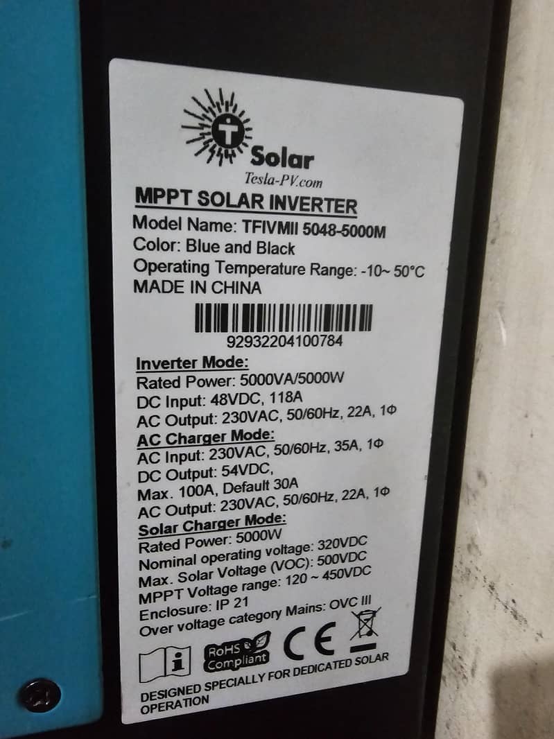 tesla 5kv inverter - Solar Inverter - 1109309819