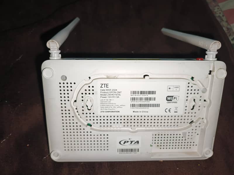 ptcl flash fiber zte device - Other Home Appliances - 1109321898