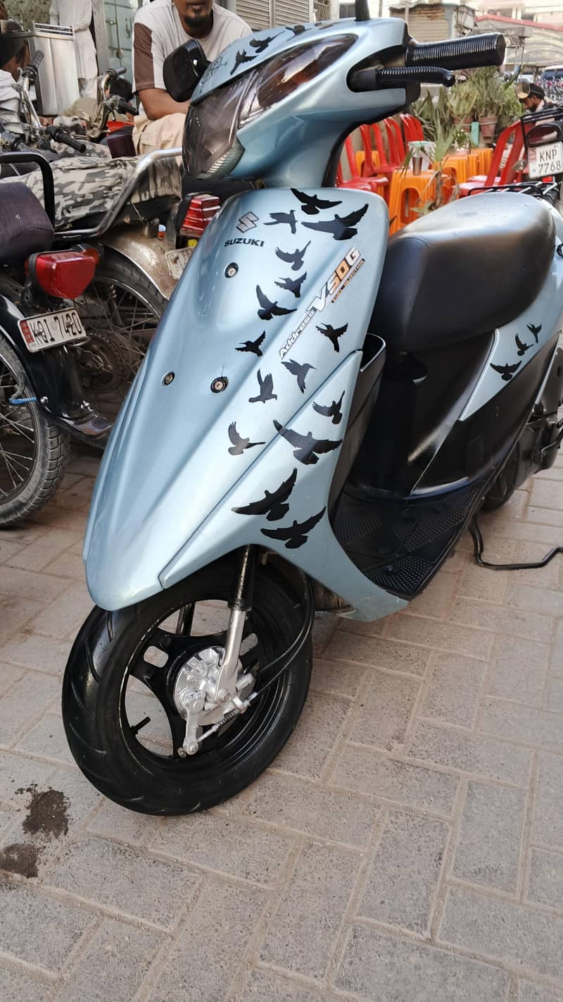 SUZUKI SCOOTY 49CC SELF START JAPANESE MODEL - Petrol - 1109324118
