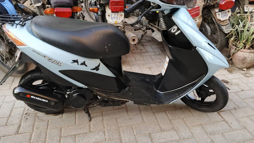 SUZUKI SCOOTY 49CC SELF START JAPANESE MODEL - Petrol - 1109324118