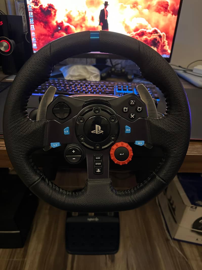 Logitech G29 Racing Wheel for Xbox, Ps3, Ps4, Ps5 , PC - Controllers ...