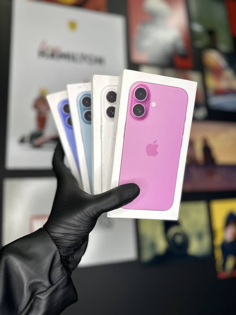iPHONE 16 BOX PACK APPLE NON ACTIVE - Mobile Phones - 1108839845