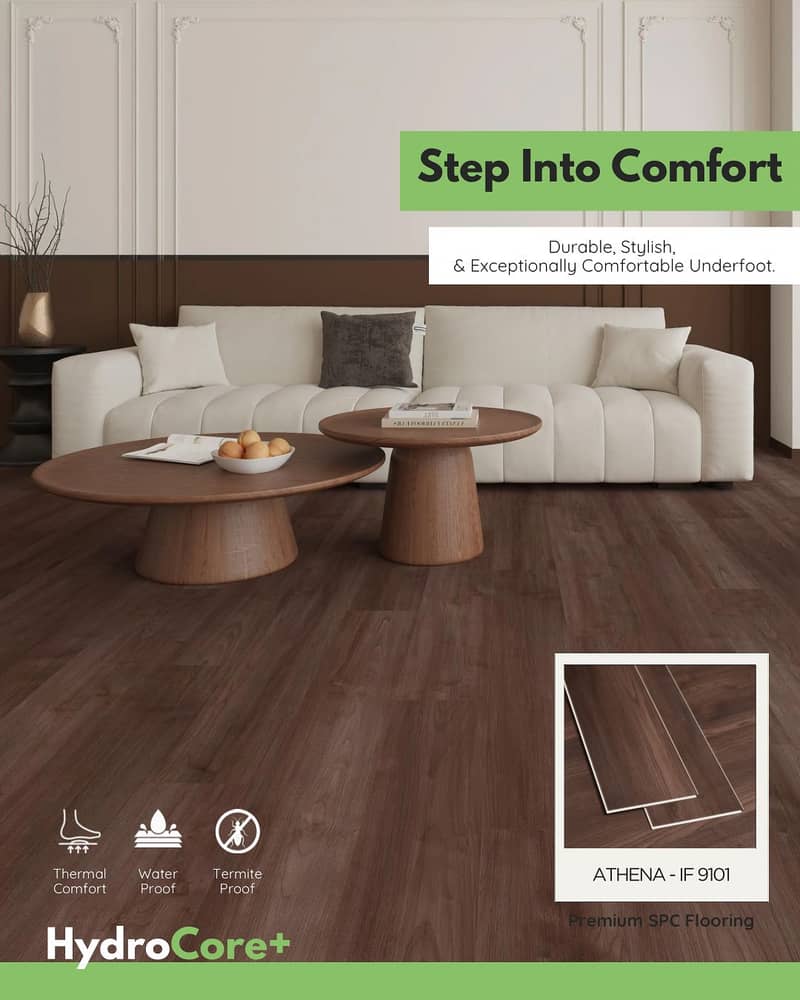 SPC Flooring | Pvc floor | Roller blind | Wall branding | Tile ceiling ...